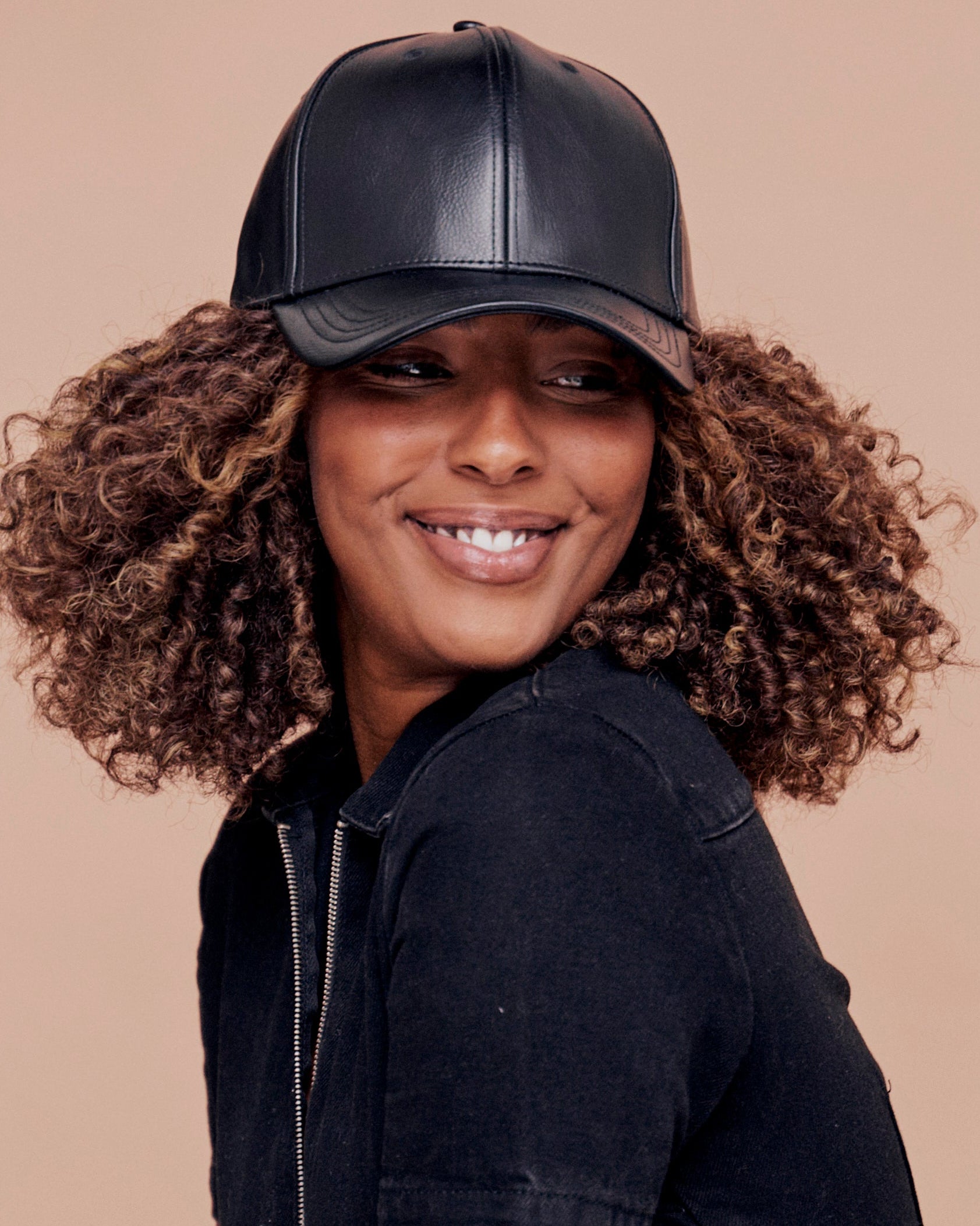 Tress | Black Vegan Leather